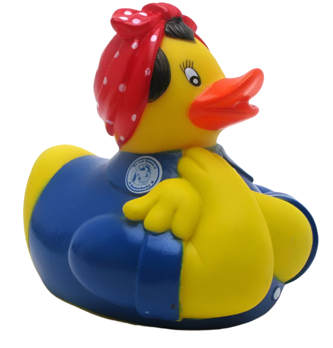 Rosie the Riveter Rubber Duck – Philly Seaport Gift Shop