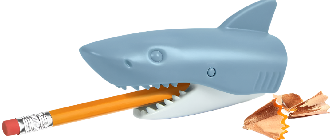 The Great Write Shark Pencil Sharpener – Philly Seaport Gift Shop