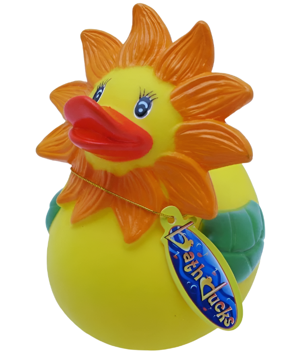 Sunflower Rubber Duck – Philly Seaport Gift Shop